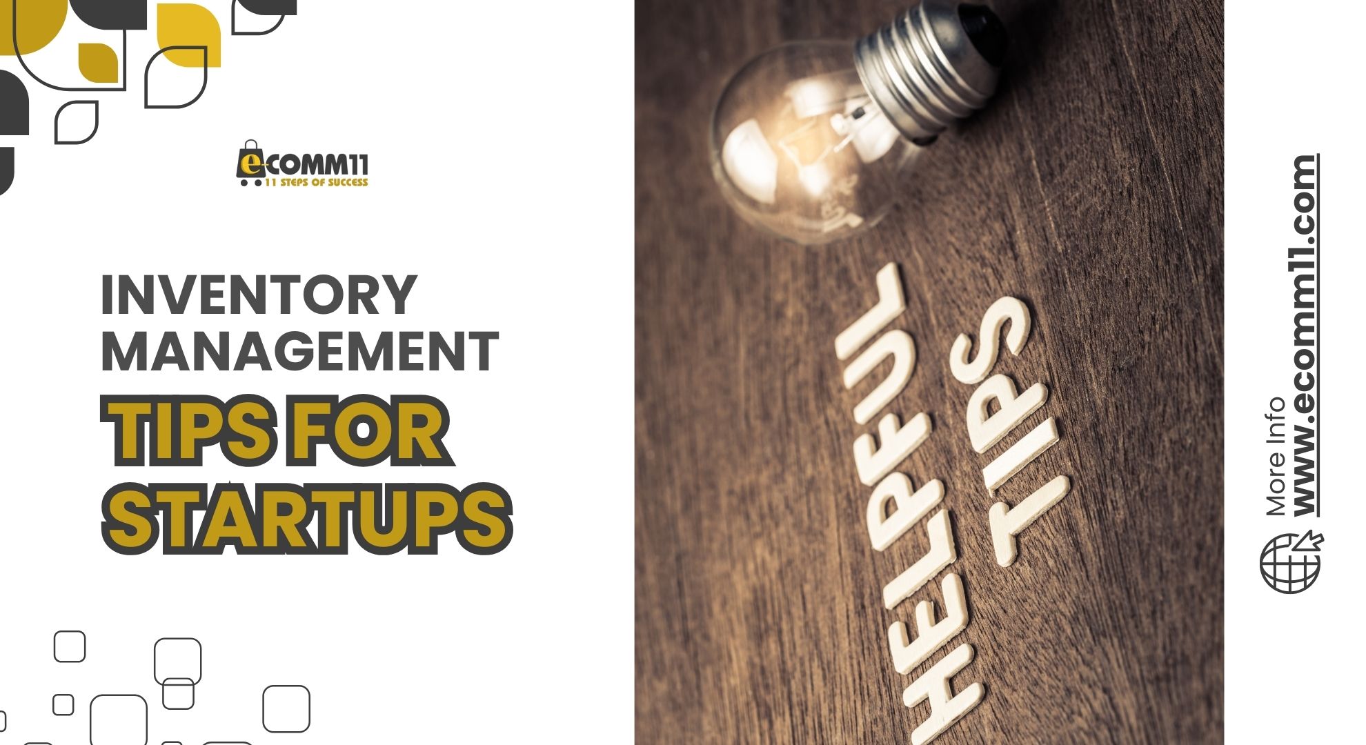 Inventory Management Tips for Startups - Ecomm11